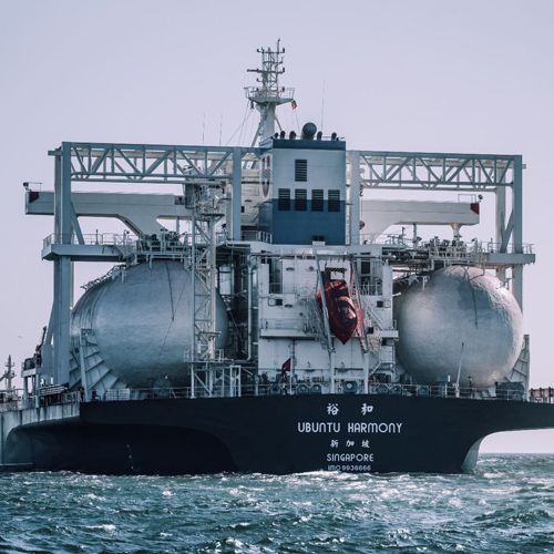 Ubuntu Harmony liquefied natural gas (LNG) vessel | Anglo American ...
